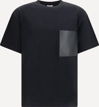 Bottega Veneta Pima cotton jersey T-shirt with pocket Male M