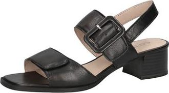 Caprice Femme Damen 9-28205-44 Sandale à Talon, Black Nappa, 38 EU
