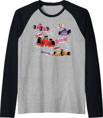 Disney Racing Mickey & Friends Race Car Drivers Raglan