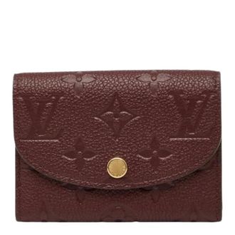 Louis Vuitton Pre-owned Monogram Empreinte Visitenkartenetui - - Pre-owned - Damen - Braun - ONE SIZE