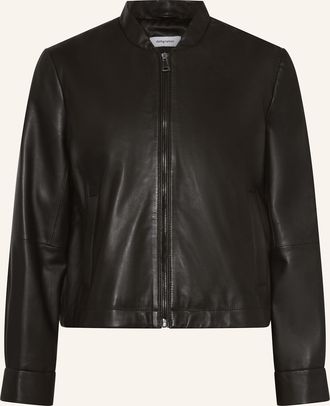 Darling Harbour Darling Harbour Lederjacke schwarz