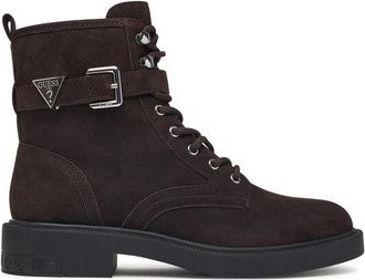 Guess Schn&uuml;rschuhe FLFFE2 LEA10 Dunkelbraun