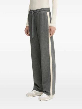 Marc O'Polo pantalon de jogging &agrave; rayures lat&eacute;rales - Gris