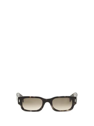 Alexander McQueen Womens Sunglasses Panthos Saddle Brown Acetate