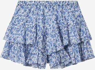 Isabel Marant Short Jocadia - Femme - Bleu - Taille34 - Marant &Eacute;toile - Collection &Eacute;t&eacute; Femme - Nouvelle Collection Capsule High Summer