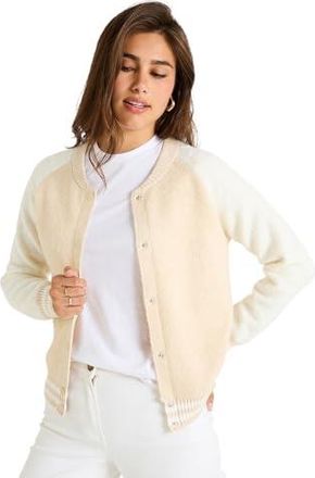 Grain de Malice Bomber en maille bouclette femme