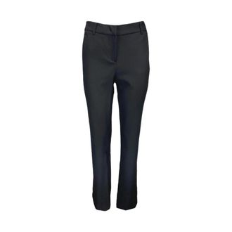 2-Biz Schwarze Chinos - - Trousers - Damen - Schwarzk - XL