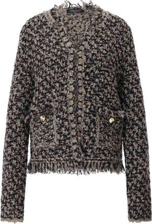Fabiana Filippi Jacke aus Tweed & Pailletten