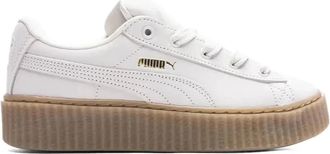 Puma Low-Top Sneaker - Puma Creeper Phatty Rihanna Fenty Warm White (GS) - Gr. 38,5 (EU) - in Wei&szlig; - f&uuml;r Damen