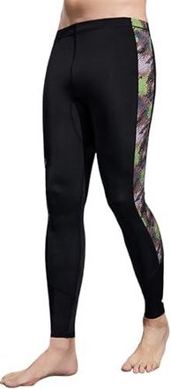 Generic Short de bain long pour homme - Imprim&eacute; camouflage - Pour le surf, le kayak, la natation, la plong&eacute;e, le cano&euml;, le cano&euml; - Stretch - Respirant - Leggi