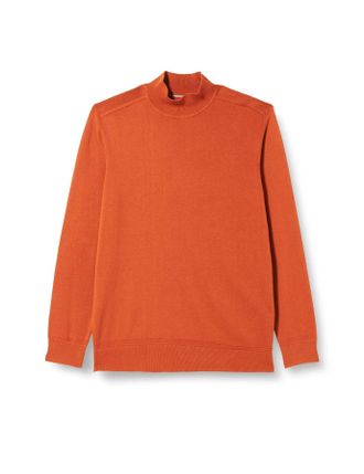 s.Oliver Mens 2118086 Strickpullover, Orange, L
