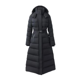 Mackage Femme, Manteaux, Noir, Taille: 36 FR Manteau Maxi Calina-City