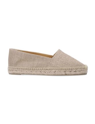 Castaner Kenda Linen Gold Espadrilles - Gr. 36 (EU) - in Beige