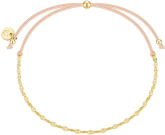 Glanzst&uuml;cke M&uuml;nchen Armband - Sterling Silber Armband - Gr. ONESIZE - in Gold - f&uuml;r Damen