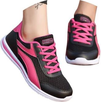 Generic Basket Running Femme Chaussures de Sécurité Runing Mode Baskets minimalistes Elegante Semelles Souples pour Pieds Plats Larges