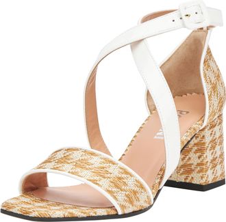 Pollini Damen Sa16416c0gto110a W.Sandal, Mehrfarbig, 39 EU