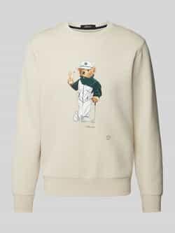 Polo Ralph Lauren Sweatshirt mit Polo Bear Print und Rundhalsausschnitt