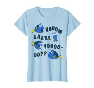 Disney Pixar Finding Dory How Are You Whale Talk Text T-Shirt