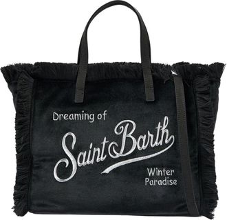 Saint Barth Sac Cabas Colette - Femme - Sacs - Noir - Taille: ONE Size