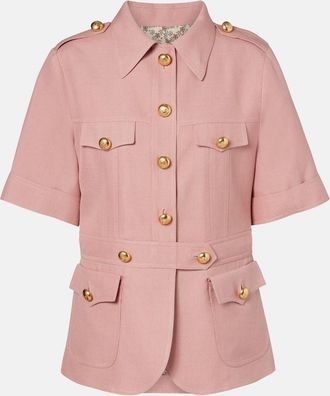 Valentino Jacke aus Kaschmir und Baumwolle