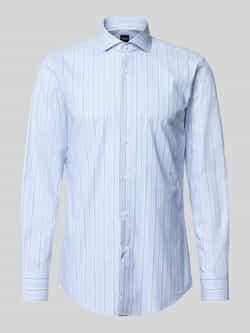 HUGO BOSS Slim Fit Businesshemd aus Baumwoll-Mix Modell HANK-SP