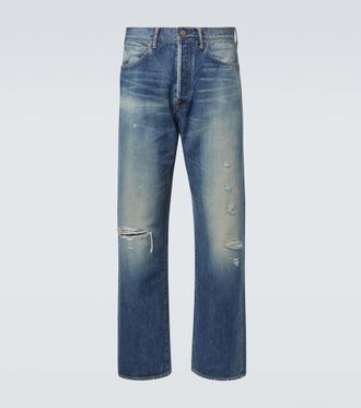Visvim Jean droit Social Sculpture 01