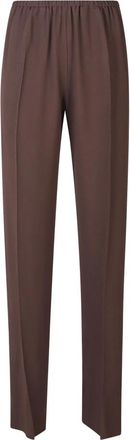 Forte_Forte Femme, Pantalons, Brun, Taille: 40 FR Envers Satin Matte Regular Pant