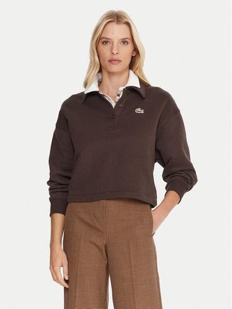 Lacoste Sweatshirt SF5275 Braun Relaxed Fit