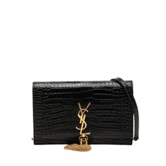 Saint Laurent Pre-owned Kate Shoulder Bag - Femme - Pre-owned - Noir - Taille: ONE Size