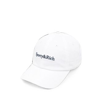 Sporty & Rich Embroidered-logo Baseball Cap