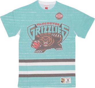 Mitchell & Ness NBA Jumbotron 3.0 Sublimated Tee - - Tops - Herren - Mehrfarbig - S