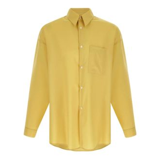 Marni Homme, Chemises, Jaune, Taille: L Chemise en laine tropicale