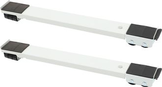 Valiclud KONTONTY Schwere Waschmaschinenbasis mit rutschfest Sto&szlig;d&auml;mpfend Ger&auml;uscharm Mobiler M&ouml;belroller f&uuml;r K&uuml;hlschrank und Haushaltsger&auml;te Verstellbarer Was