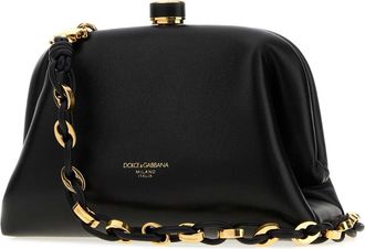 Dolce & Gabbana Leather Clutch - Black