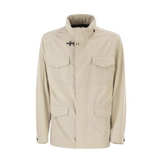 Fay Saharan Jacket - - Jackets - Herren - Beige - 4XL