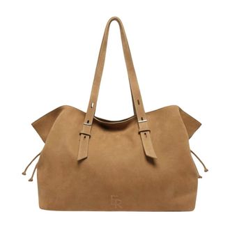 Etrier Sac cabas Cavalier en nubuck - Femme - Sacs - Brun - Taille: ONE Size