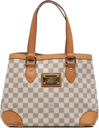 Louis Vuitton Shopper - Damier Azur Hampstead PM - Gr. unisize - in Weiß - für Damen