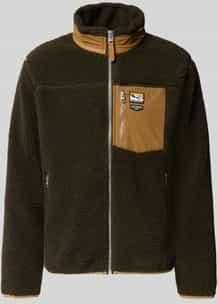 Superdry Fleecejacke mit Label-Details Modell MOUNTAIN