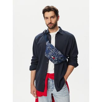 Tommy Jeans G&uuml;rteltasche Tommy Jeans Tjm Ess Daily Bandana Bumbag AM0AM14350 Blau