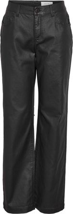 Noisy May Nmyolanda Nw Wide Leg Coated Denim Noos