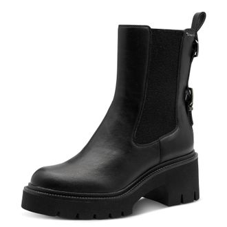 Tamaris Damen Stiefel Vegan schwarz 40