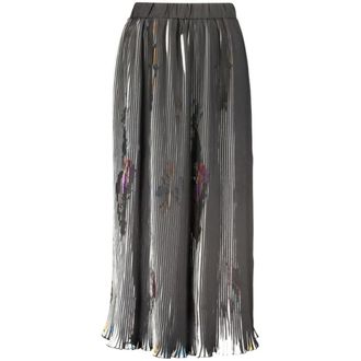 Desigual Femme, Jupes, Noir, Taille: 38 FR Long Skirt