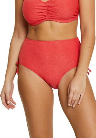 Sans Complexe Damen Bask Badeanzug, Hohe Taillenh&ouml;he, Sich In Bliss Model, Poppy Red, 38, Poppy Red, 36-38 EU