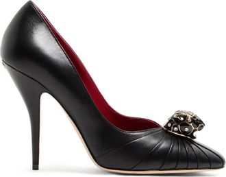 Valentino Garavani Femme, Chaussures, Noir, Taille: 36 1/2 EU D&eacute;collet&eacute; Panthea 105mm