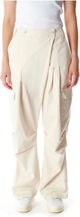 Munthe Femme, Pantalons, Beige, Taille: 38 FR Pantalon Cargo Coupe D&eacute;contract&eacute;e