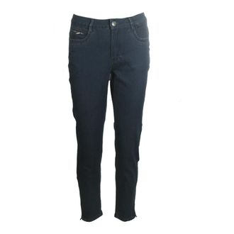 C.Ro Dunkelblaue Hose mit Rei&szlig;verschlussdetail - - Jeans - Damen - Blau - XL