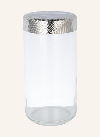 Alessi Aufbewahrungsdose Veneer silber