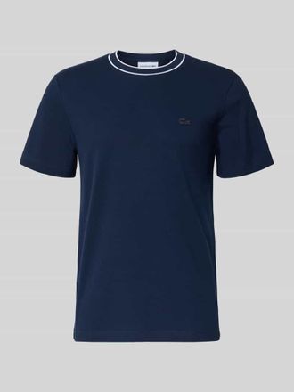 Lacoste Regular Fit T-Shirt aus Baumwoll-Mix