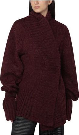 Dries Van Noten Damen, Strickwaren, Rot, SGröße