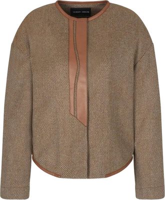 Giorgio Armani Klassische Jacke - Braun